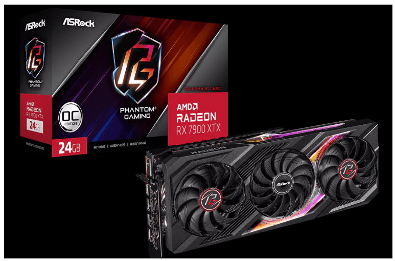 VGA ASROCK AMD Radeon RX 7900 XTX Phantom Gaming 24GB OC - An Phát PC